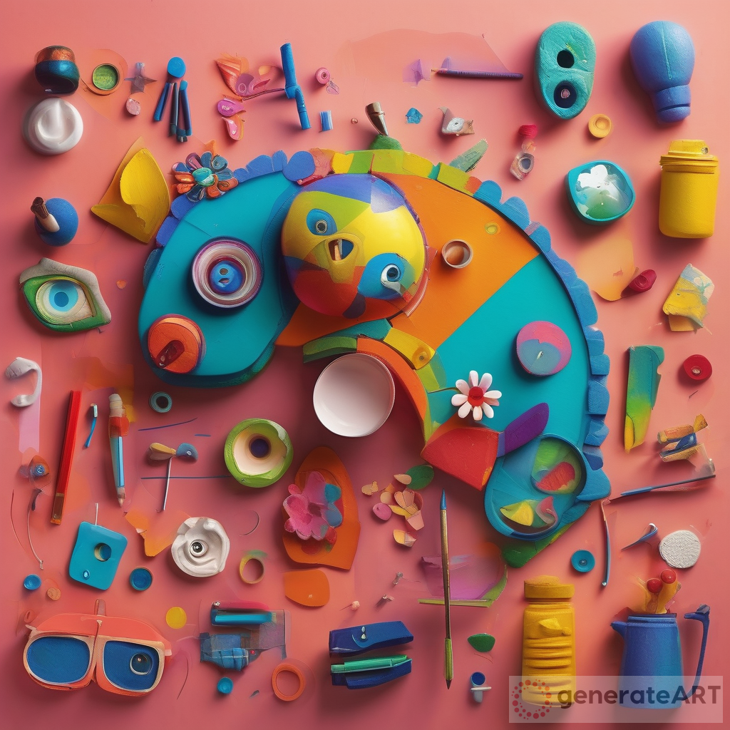Vibrant Artwork: Unearthing the Friendship Between Everyday Objects ...