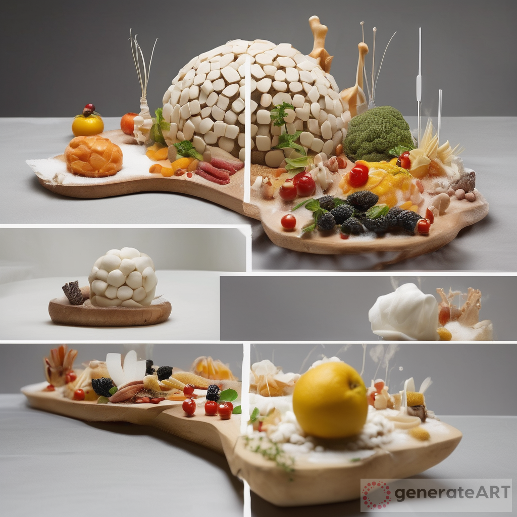 Food Sculptures: Culinary Art & Sculpture | GenerateArt