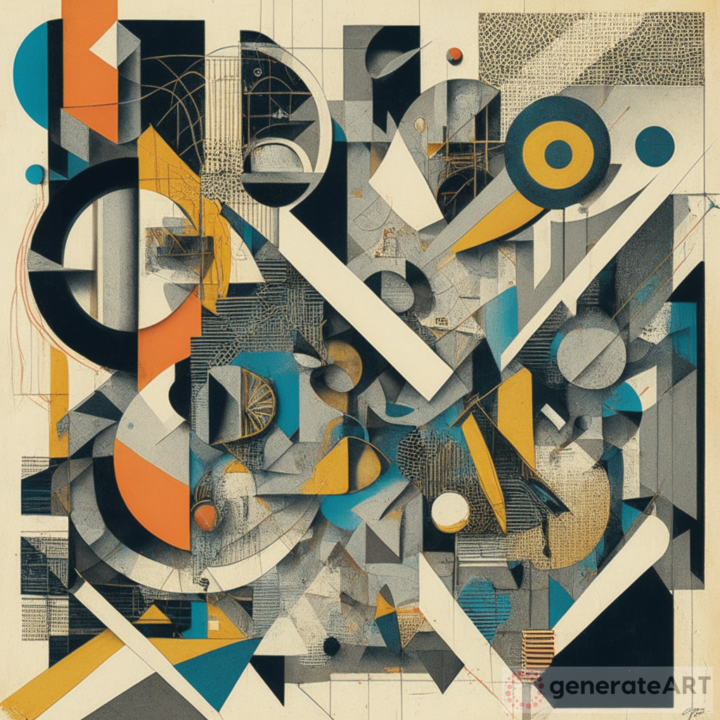 Detailed Abstract Painting with Dadaism Style | GenerateArt Detailed Abstract Painting with Dadaism Style | GenerateArt