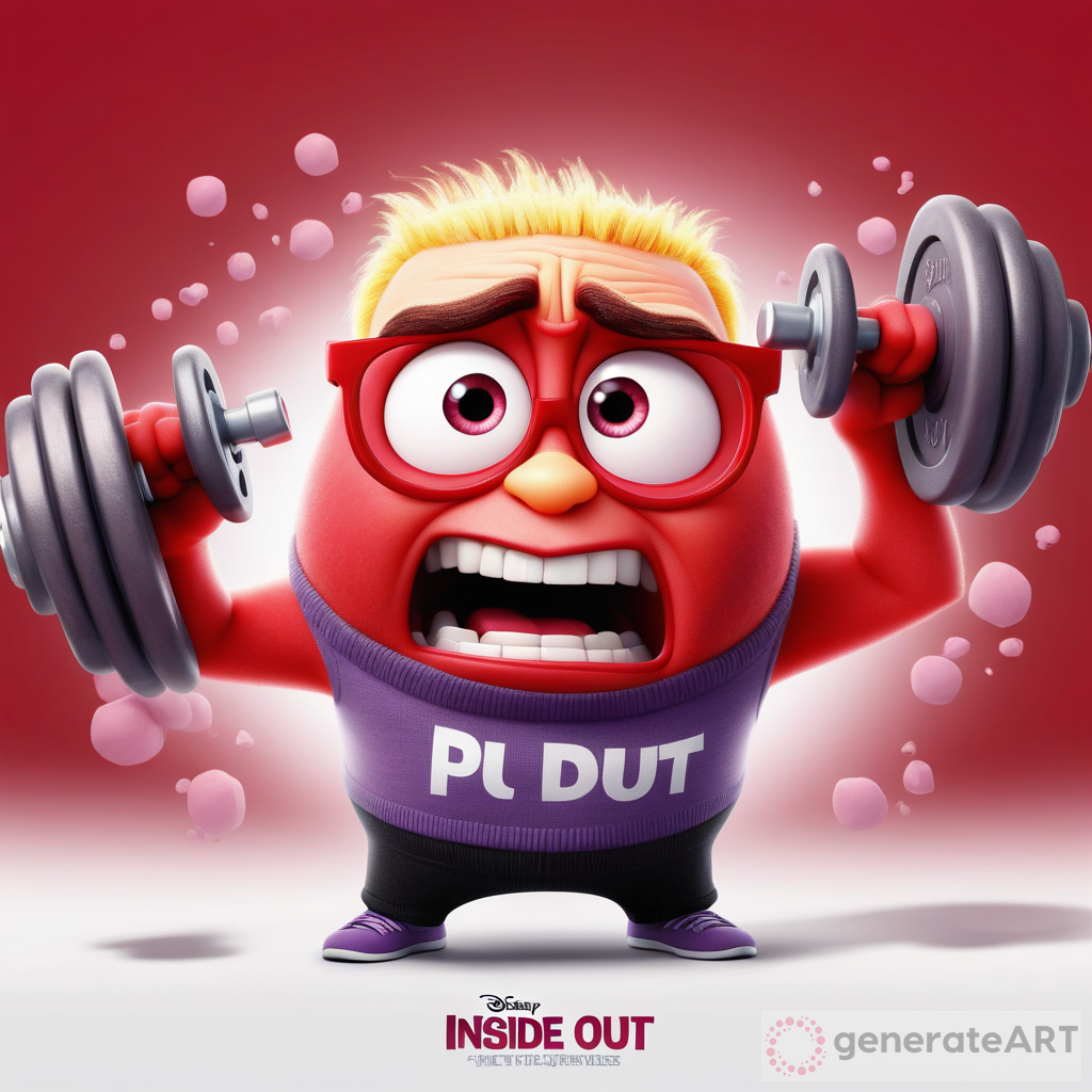 Disney Pixar Inside Out Anger Workout | GenerateArt